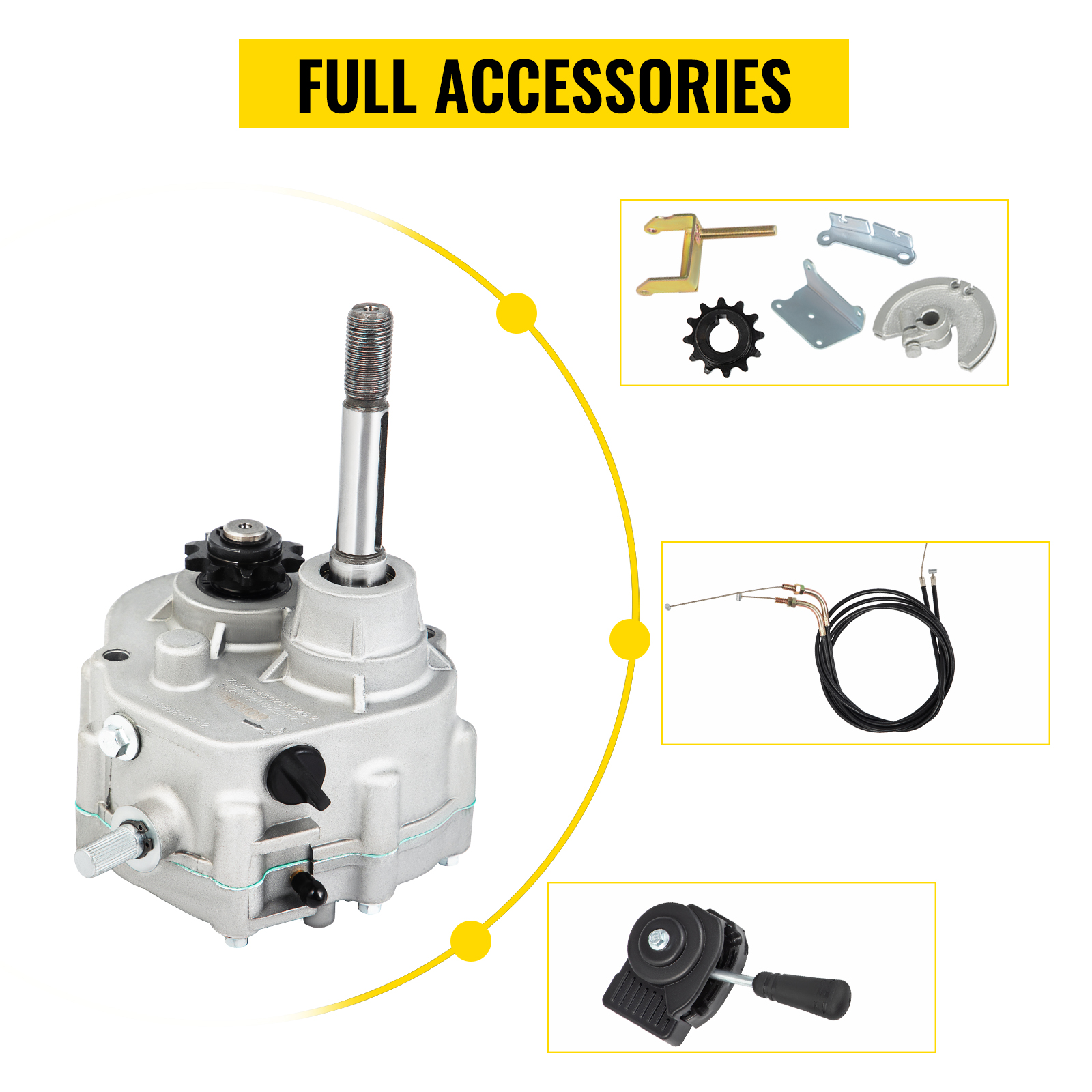 Go Kart Forward Reverse Gear box for 2HP - 7HP Engine 40/41 10T or 12T ...