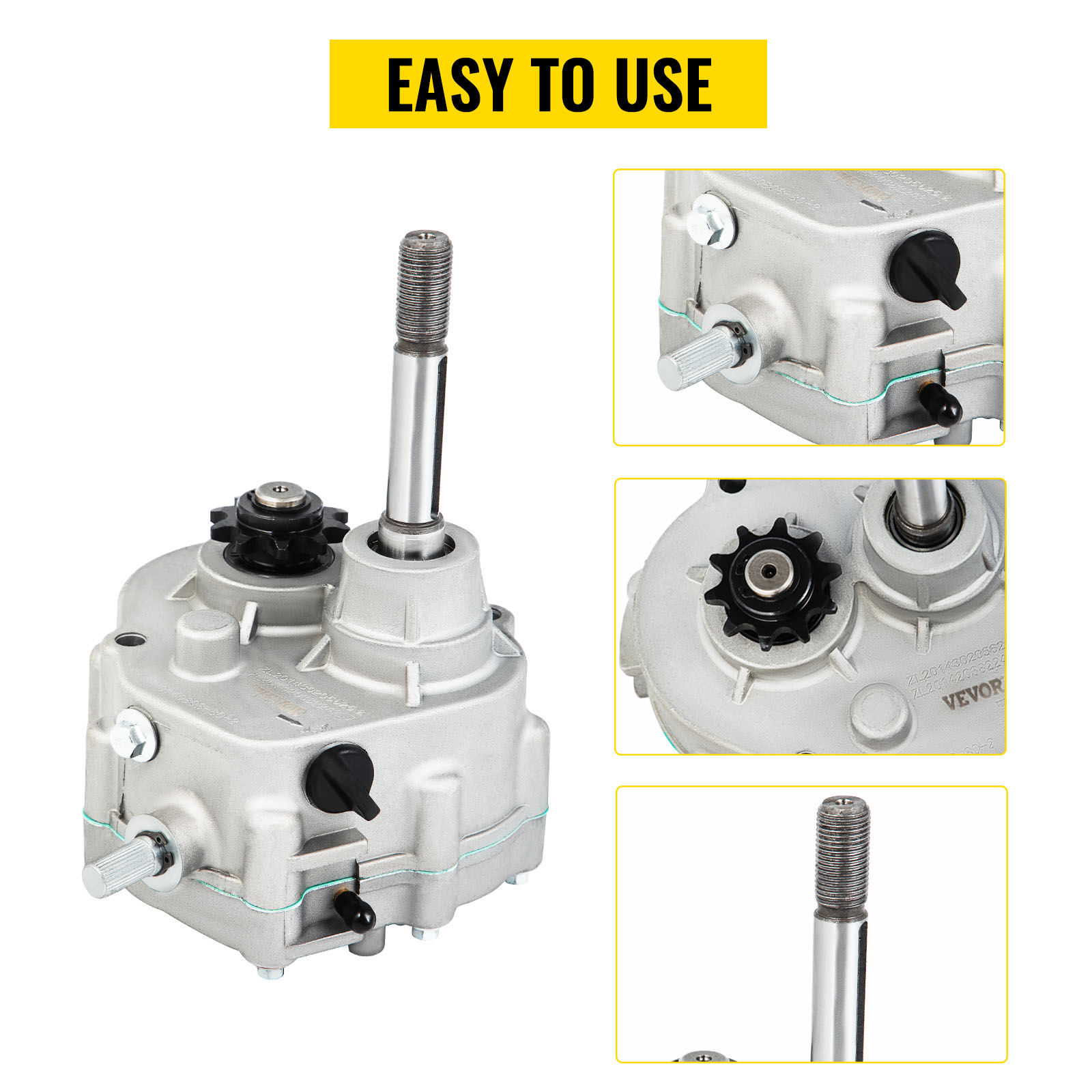 Go Kart Forward Reverse Gear box for 2HP - 7HP Engine 40/41 10T or 12T ...
