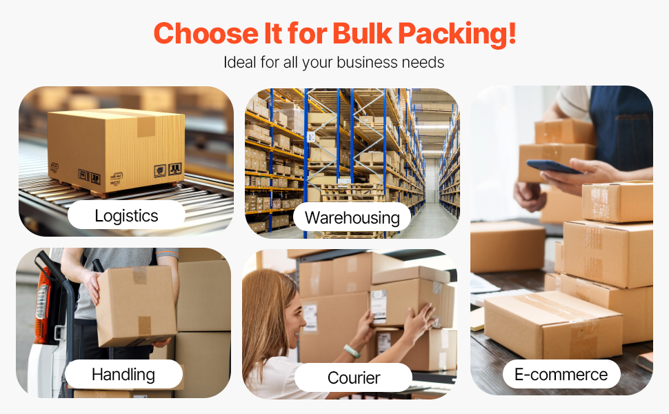 Clear Packing Tape 24 Rolls 65 Yards Heavy Duty Clear Packing Tape 2.7 ...