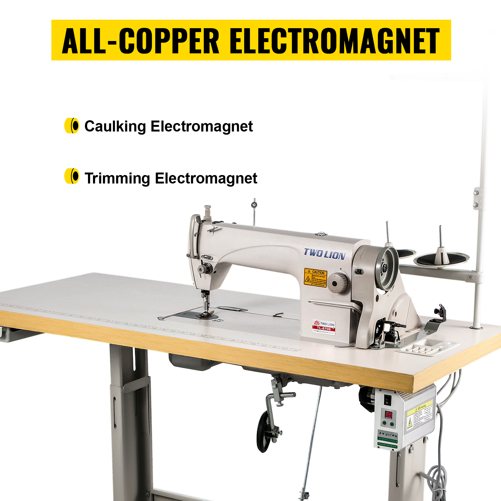 VEVOR Industrial Sewing Machine DDL8700 Lockstitch Sewing Machine with ...