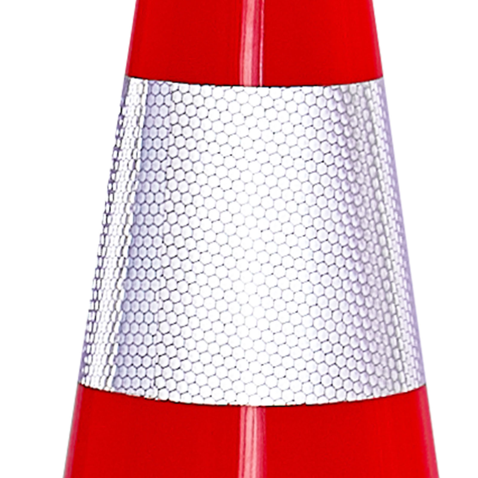 VEVOR Safety Cones, 18 in/45 cm Height, 5 PCS PVC Orange Traffic Cone ...
