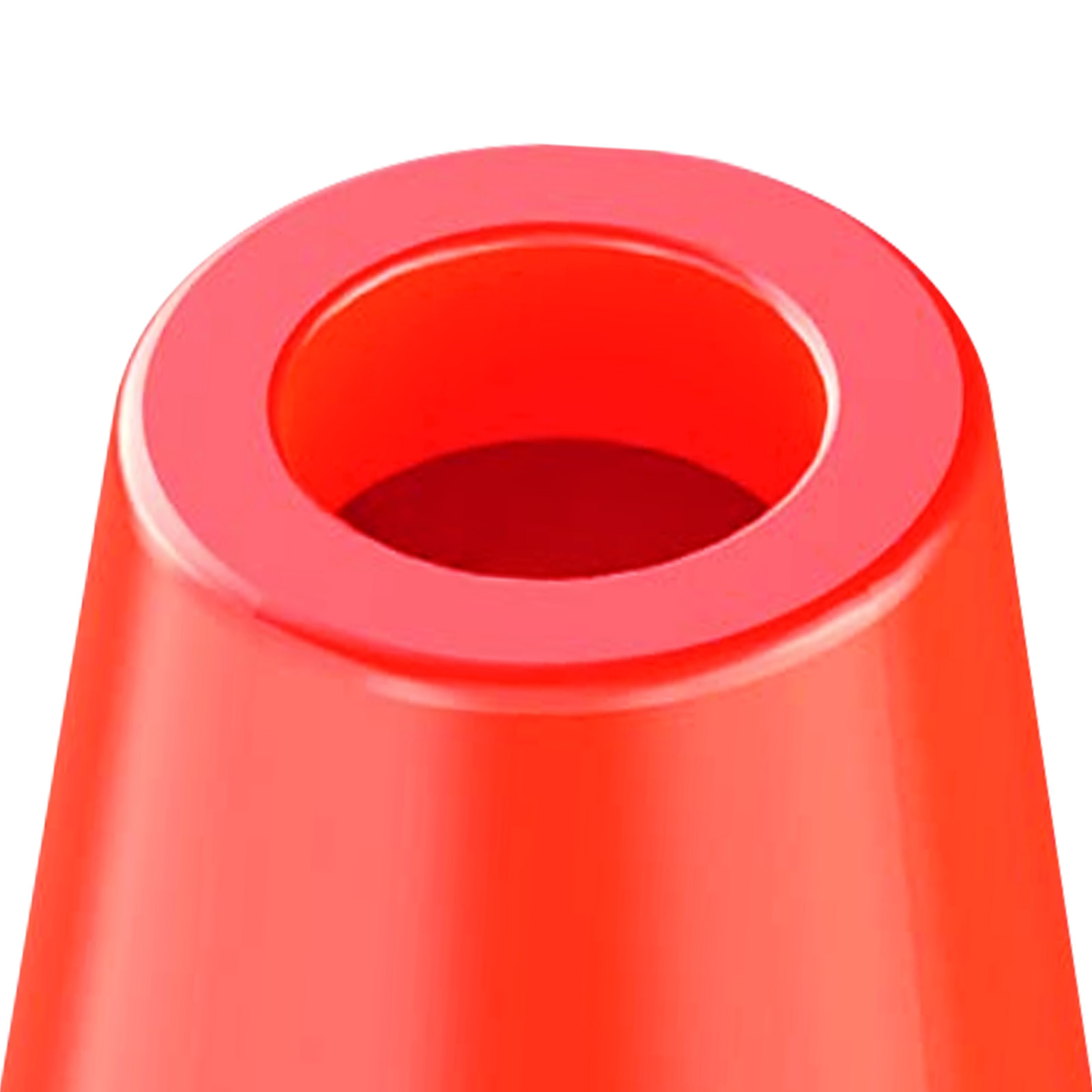 VEVOR Safety Cones, 18 in/45 cm Height, 5 PCS PVC Orange Traffic Cone ...