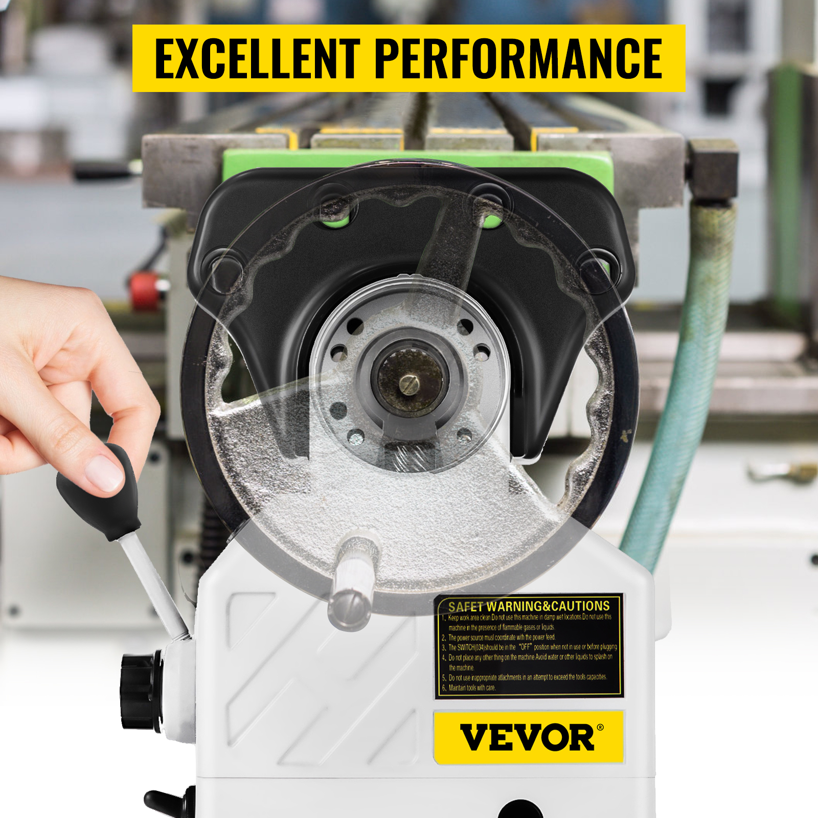 VEVOR X-Axis Power Feed for Milling Machine, 150 in-lb Torque, 0-200RPM ...