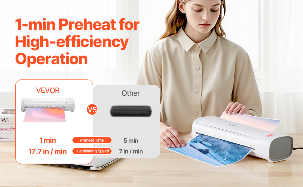 VEVOR Laminator Machine, Cold and Hot Laminator for Max A3 Paper Size ...
