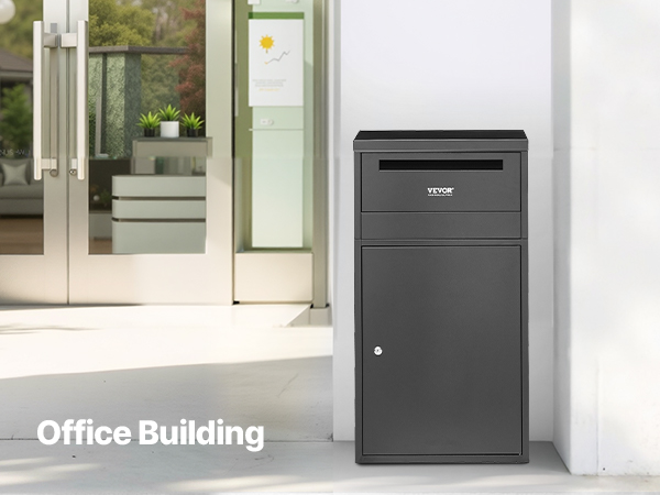 Package Delivery Boxes for Outside 35.8 in Anti-Theft Lockable Parcel ...