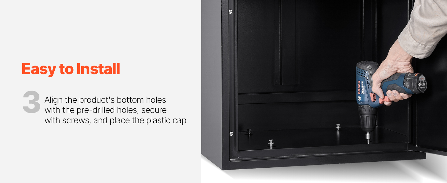 VEVOR Package Delivery Boxes for Outside 119.8 cm Lockable Parcel Drop ...