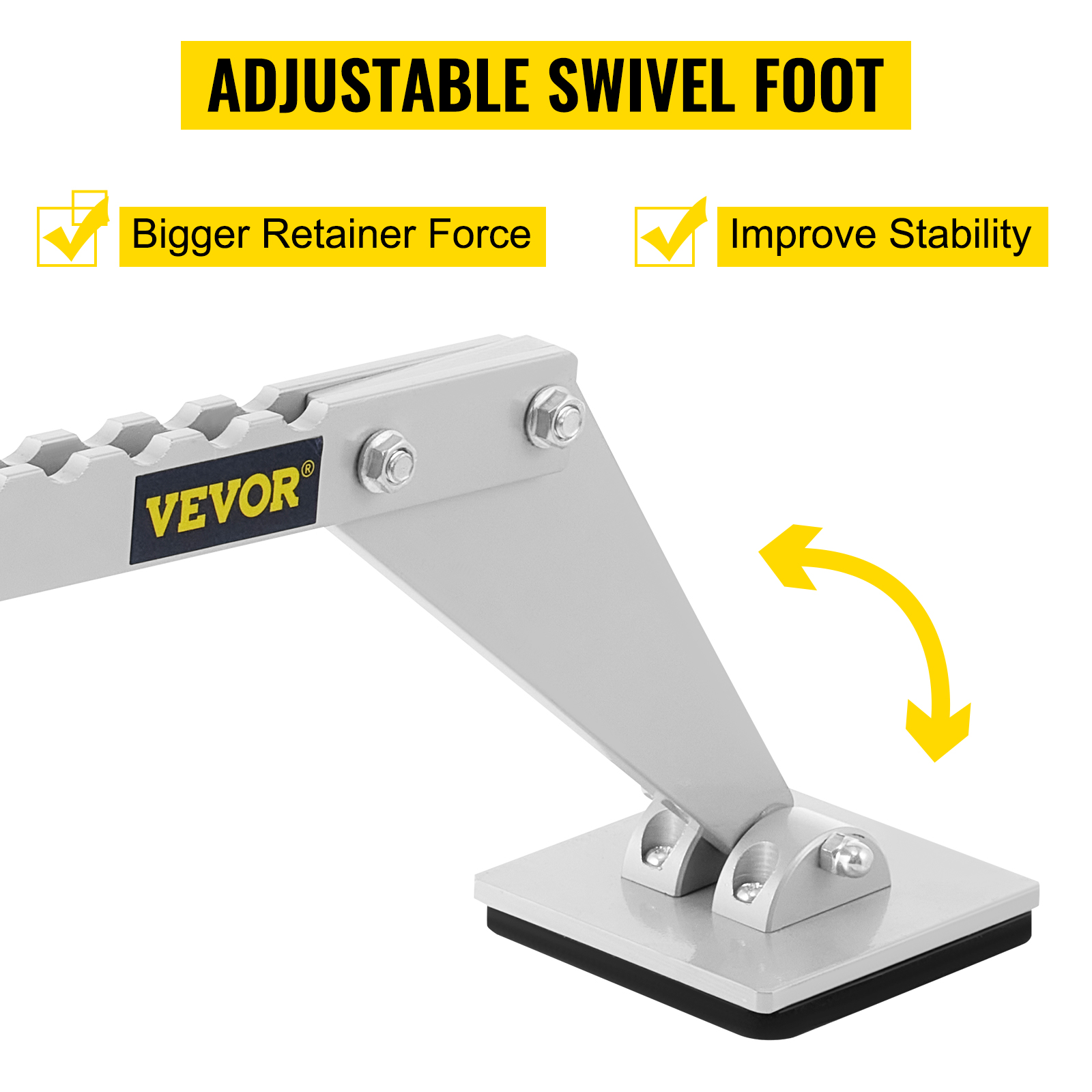 VEVOR Dent Pull Lever Bar 6 Claw Hook Dent Puller Single Leg Lifter ...