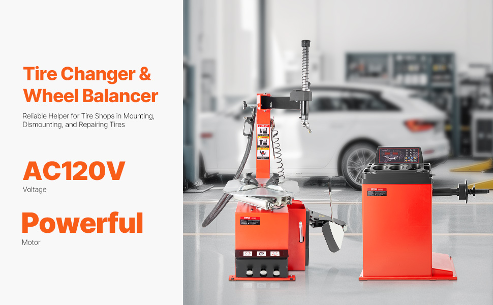Durable Electric Tire Changer Tire Changer Tire Balancer with 18 ...