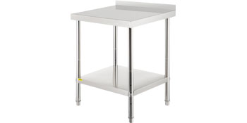 VEVOR Stainless Steel Prep Table, 36 x 24 x 35 Inch, 440lbs Load ...