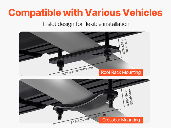 VEVOR 7 Gal Roof Rack Water Tank Portable Water Tank with Splash-Guard ...