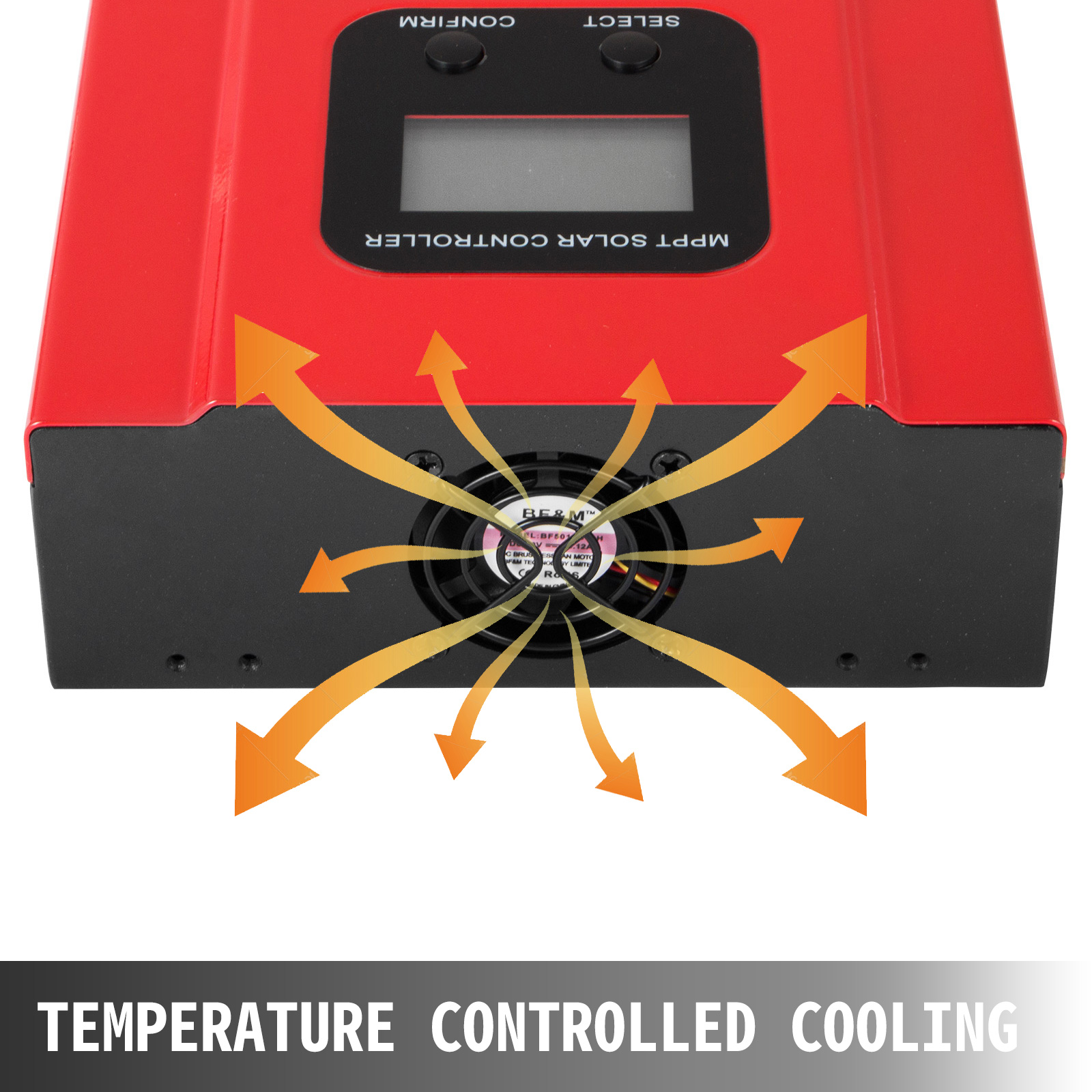 VEVOR 60A MPPT Solar Charge Controller 12V/24V/36V/48V System Max PV ...