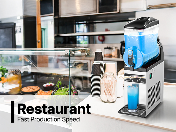 VEVOR Commercial Slushy Machine 15L Margarita Smoothie Frozen Drink Maker | VEVOR AU