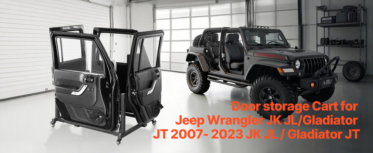 VEVOR Cart for Jeep Wrangler JK JL/Gladiator JT 2007- 2023 JK JL ...