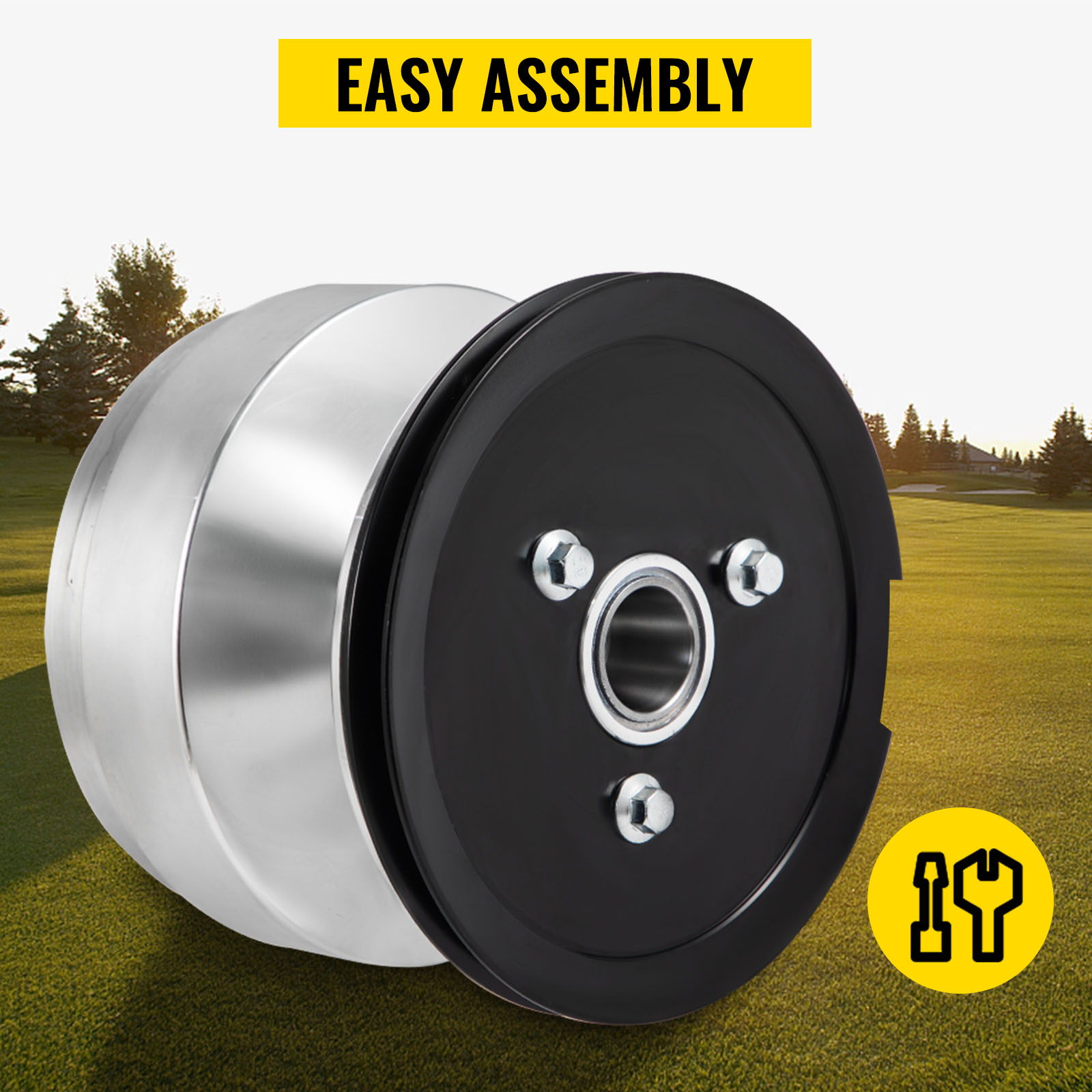Club Car Gas Golf Cart Drive Clutch DS & Precedent Front Clutch | VEVOR US