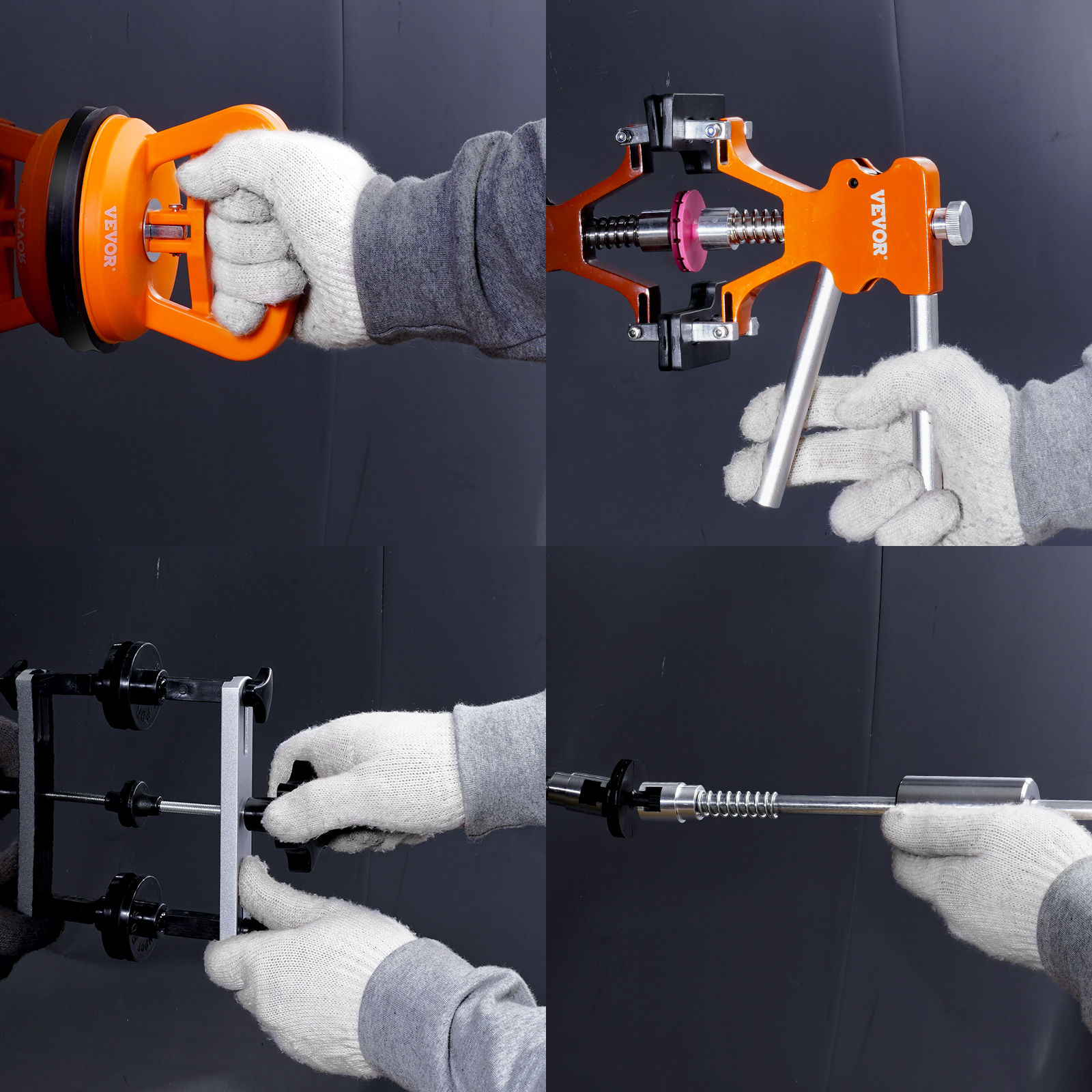 VEVOR Car Body Dent Puller Bridge Lifter Tool Paintless Hail Remover ...