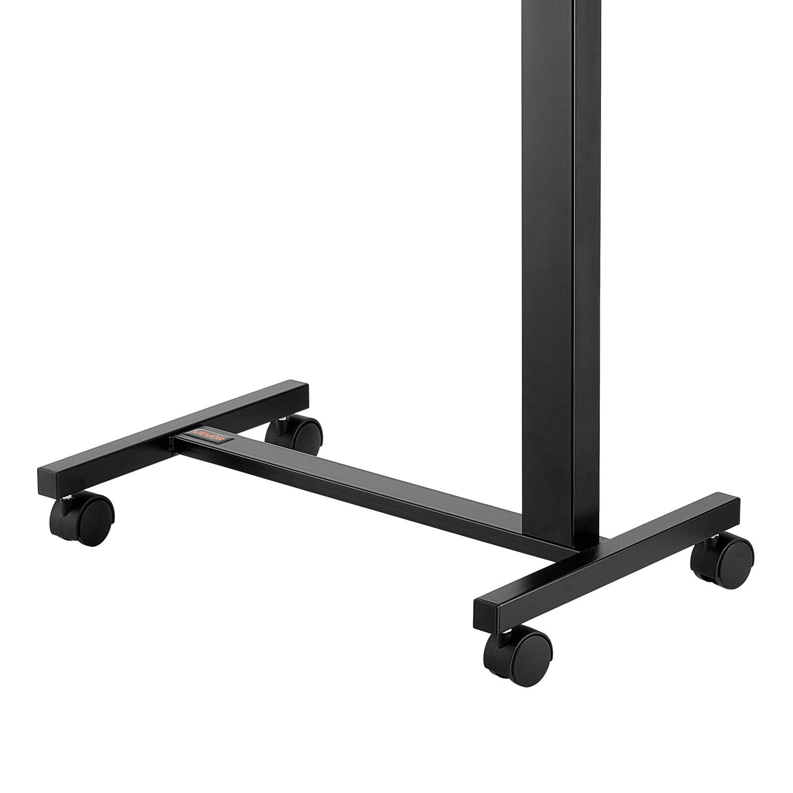 VEVOR Overbed Table, Mobile Bed Side Table with Flip Desktop and 4 ...