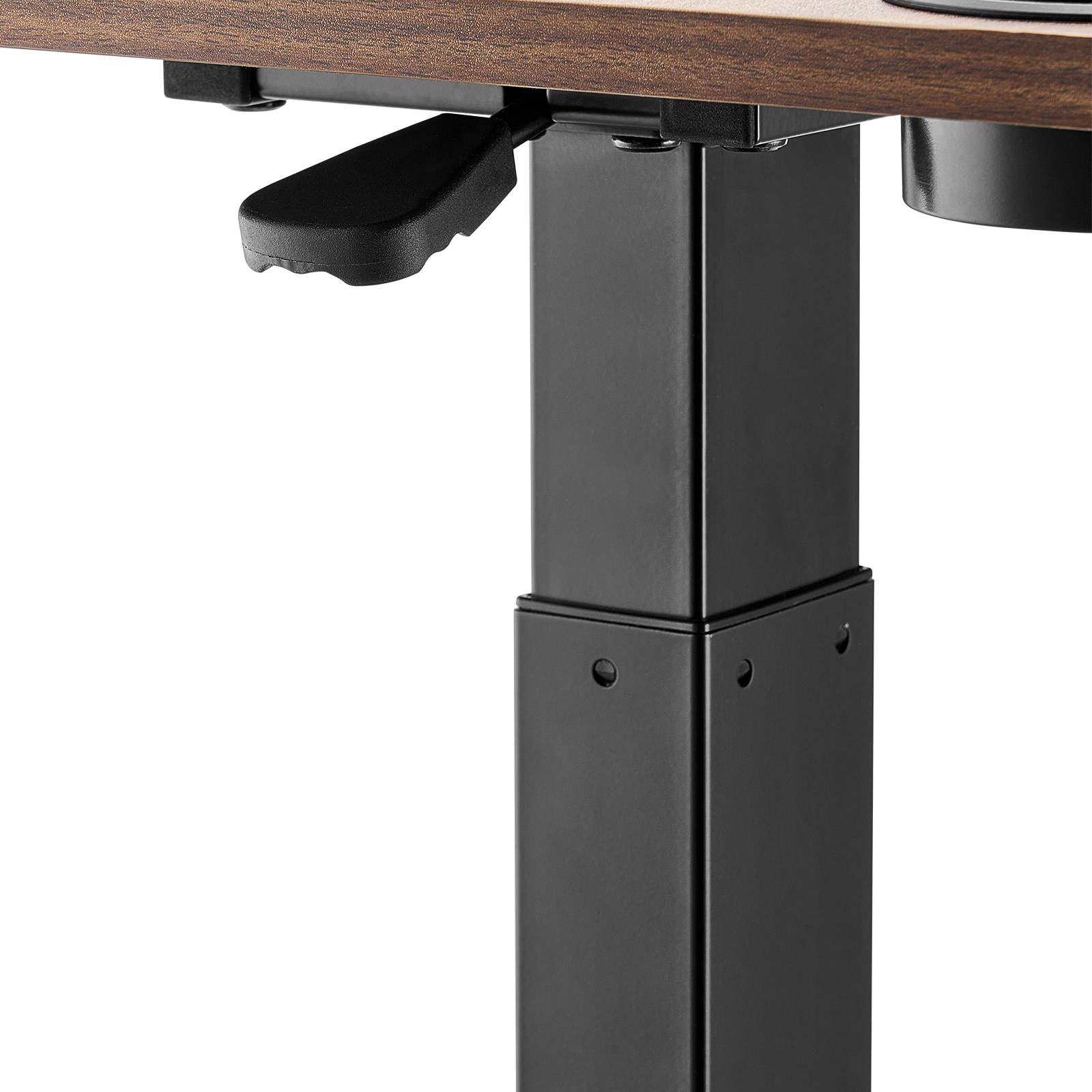 VEVOR Overbed Table, Mobile Bed Side Table with Flip Desktop and 4 ...
