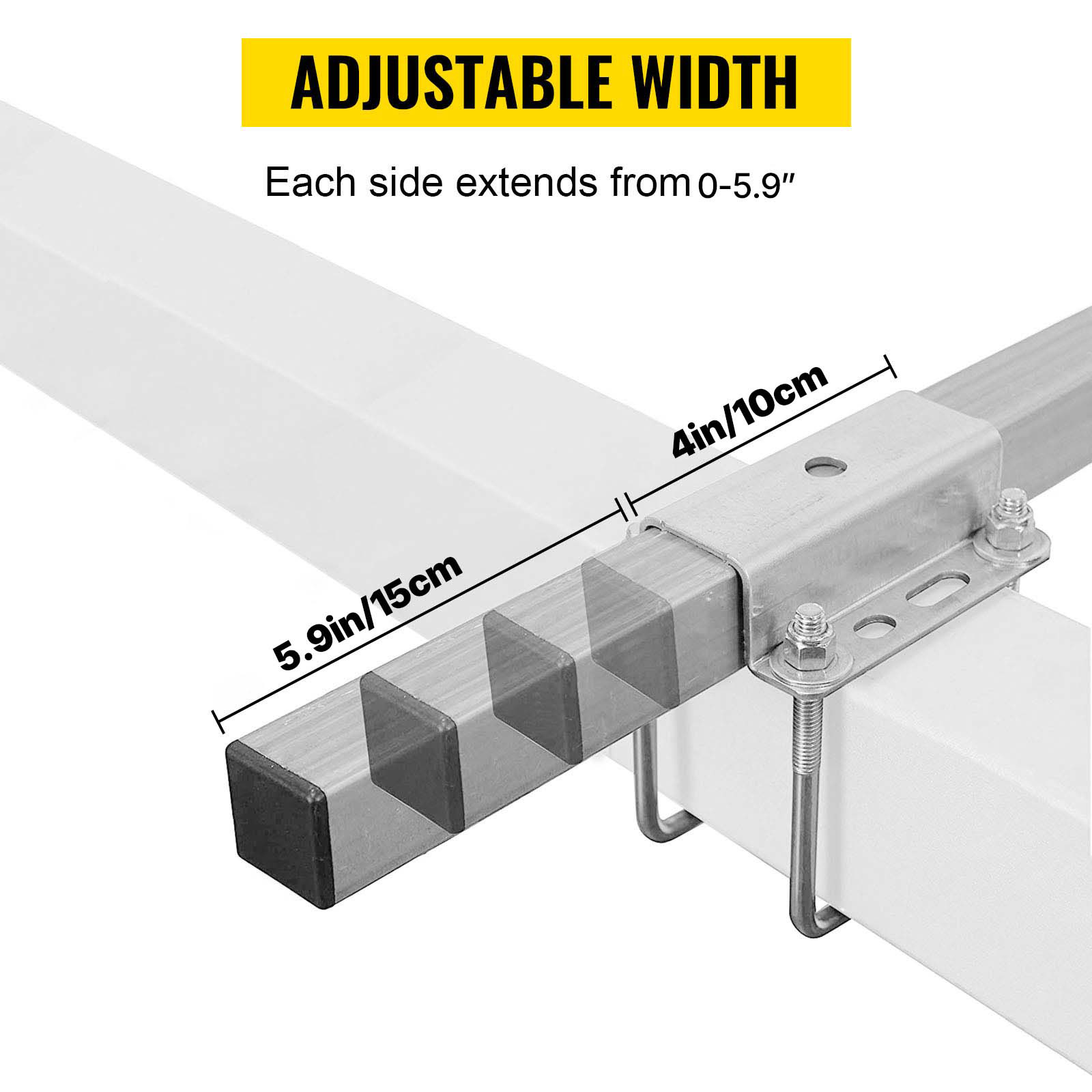 VEVOR Boat Trailer Guide-on 24" C-shaped Trailer Guide on w/Carpet ...