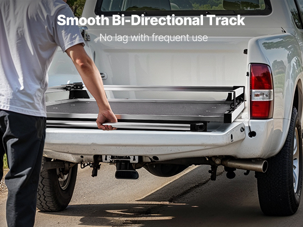 Sliding Truck Bed Organizer 75 x 48-Inch 1000 lbs Truck Bed Storage ...