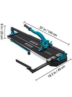 VEVOR Tile Cutter, 48 Inch Manual Tile Cutter, Tile Cutter Tools w ...