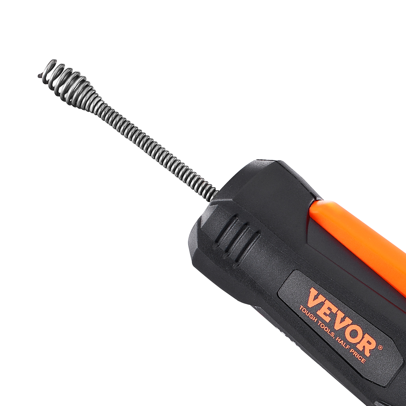 VEVOR 12V Electric Drain Auger, 25FT Cordless Plumbing Snake Auto Feed ...