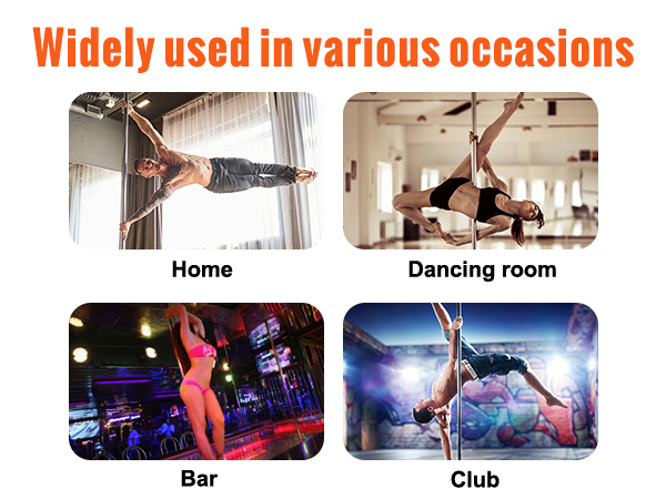 VEVOR Professional Dancing Pole, Spinning Static Dancing Pole Kit ...