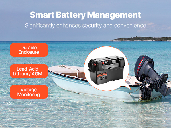 Battery Box Group 24/27 Smart Battery Box 12V/24V/36V for Trolling ...
