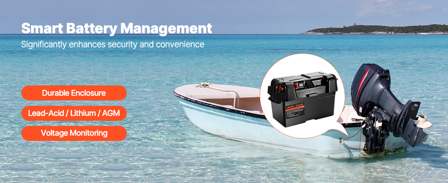 Battery Box Group 24/27 Smart Battery Box 12V/24V/36V for Trolling ...