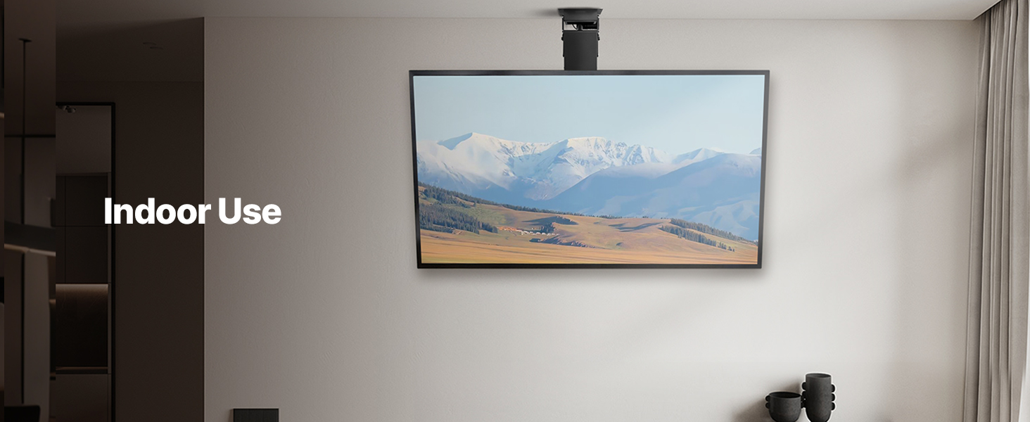 VEVOR Motorized Ceiling TV Mount, TV Wall Mount for 32 to 70 Inch TV ...