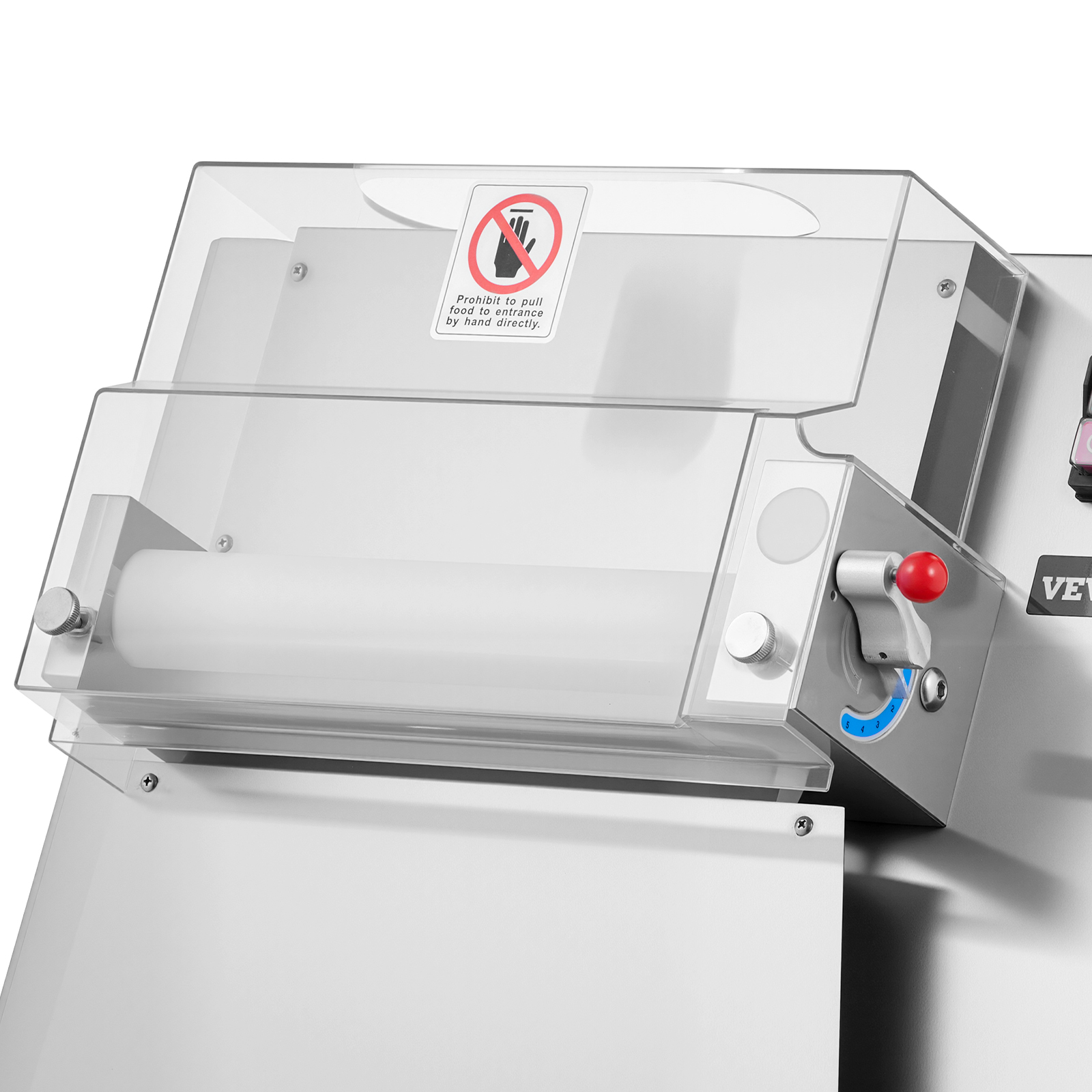 16 Inch Pizza Dough Roller Sheeter Semi-automatic Commercial Dough ...