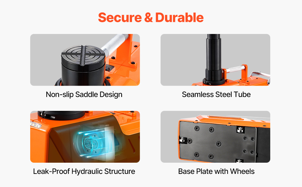 Electric Car Jack 15 Tons /33000 lbs Portable Jack kit with LED Light ...