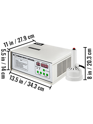 VEVOR Induction Sealer, 20mm-100mm 110V Induction Bottle Sealing ...