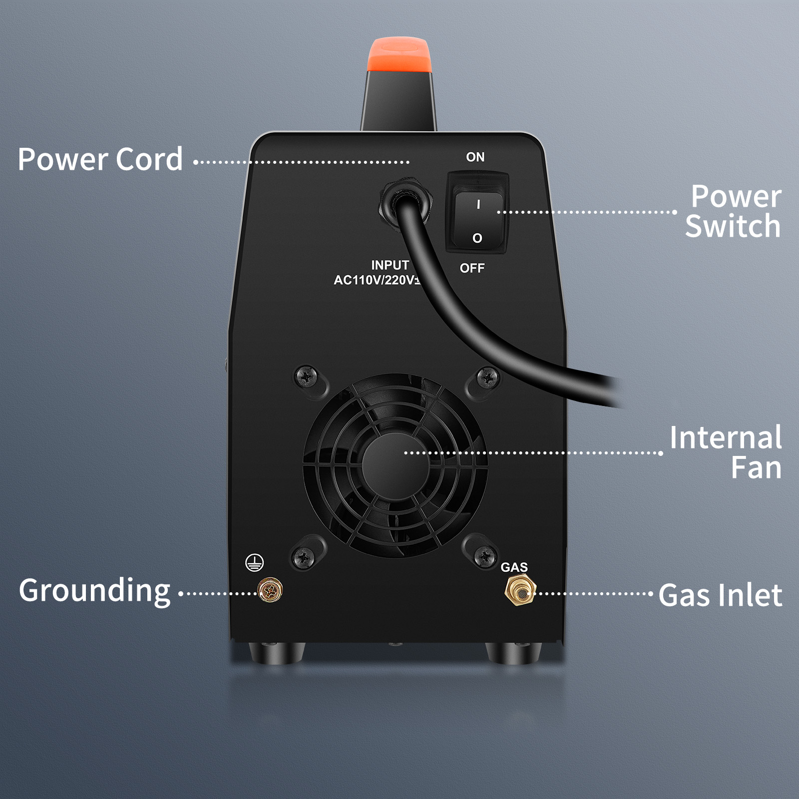 VEVOR 210Amp TIG Welder, Welder TIG 3 in 1, 110/220V Dual Voltage HF ...