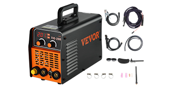 VEVOR TIG-200C, 200 Amp TIG/MMA ARC 2-in-1 Welder HF IGBT DC Inverter ...