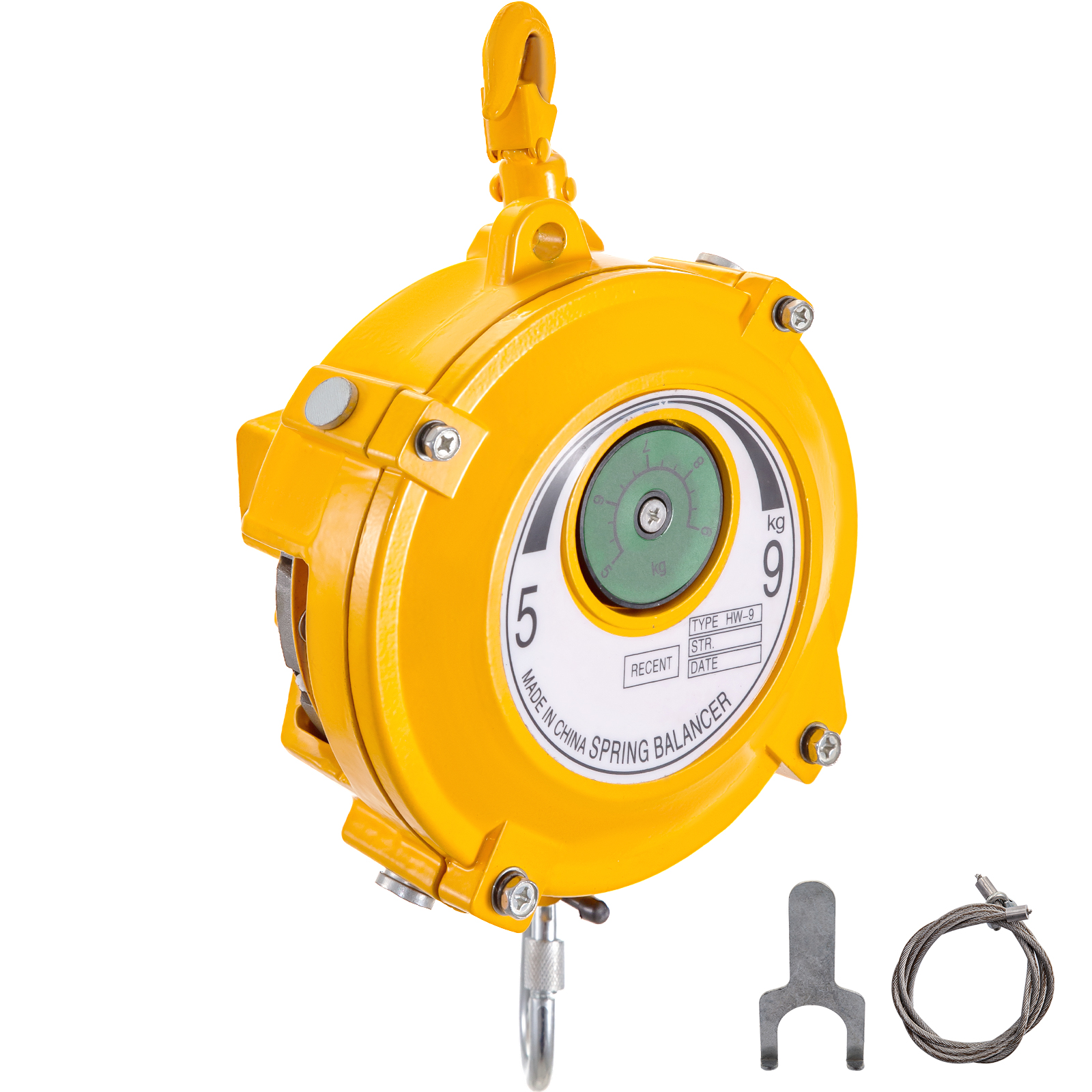 VEVOR Spring Balancer 11-19lbs(5-9kg) Retractable Tool Holder 1.5m ...