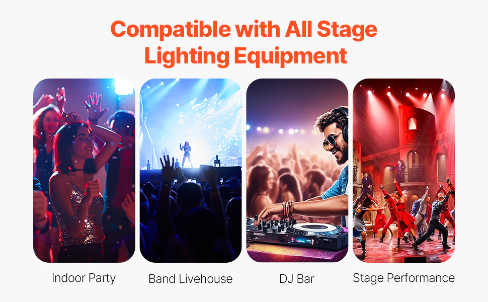 DMX Wireless Receiver Transmitter Rechargeable Battery Stage Light 8 ...