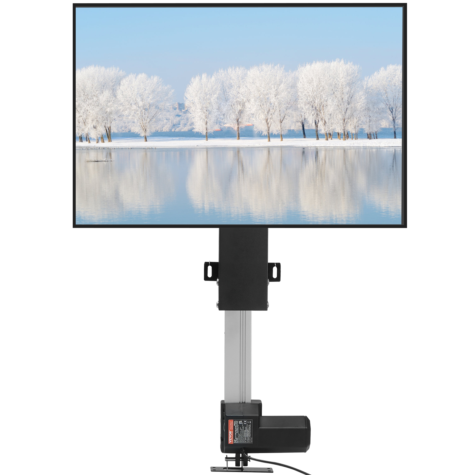 VEVOR Motorized TV Lift Stroke Length 31 Inches Motorized TV Mount Fit ...