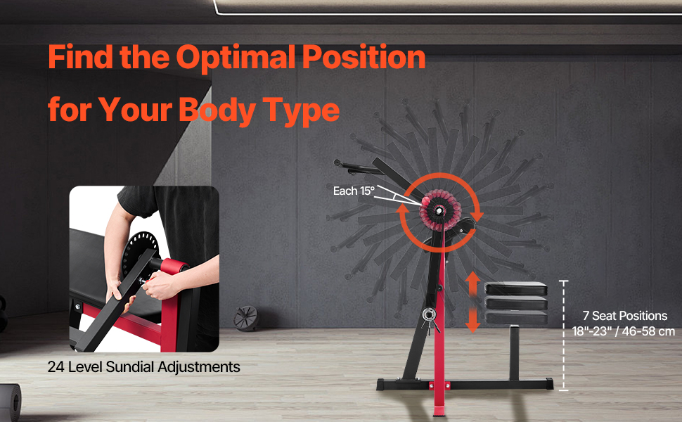 VEVOR 2 in 1 Preacher Curl Bench Bicep Curls and Triceps Extension ...