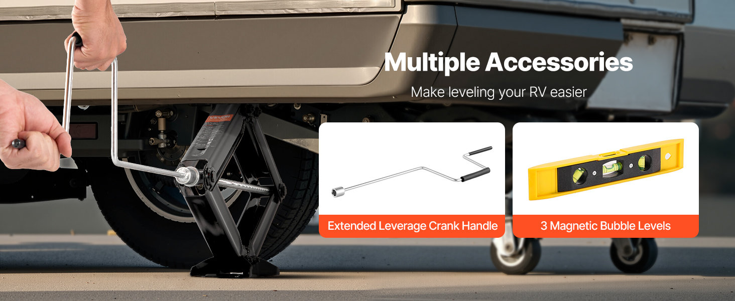 RV Scissor Jacks 9000 lbs 23.4 in RV Stabilizer Leveling Scissor Jacks ...