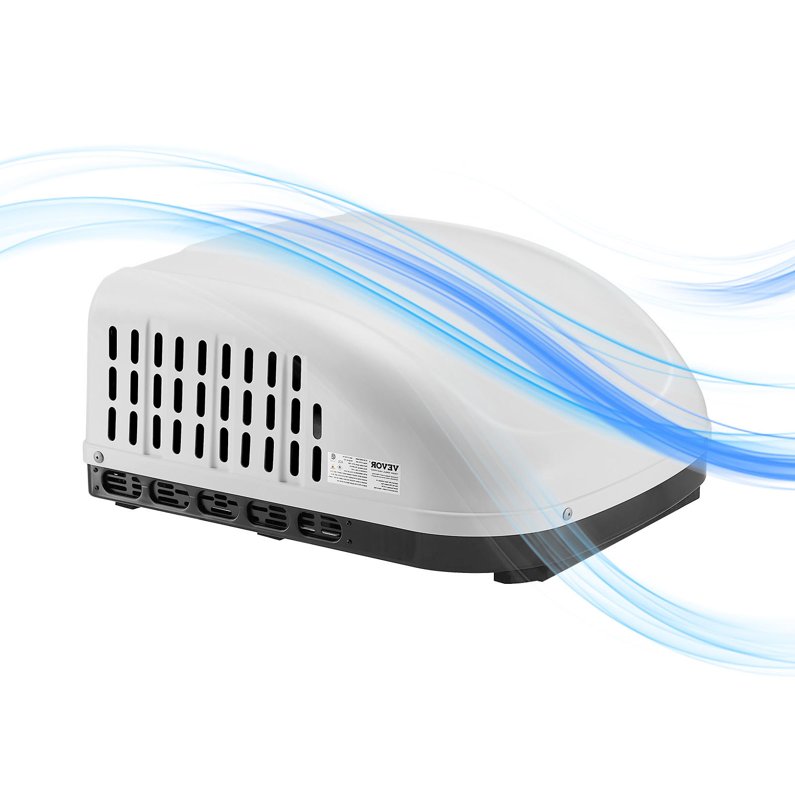 RV Air Conditioner 15000 BTU Non-Ducted Rooftop RV AC 65 dB Quiet for ...