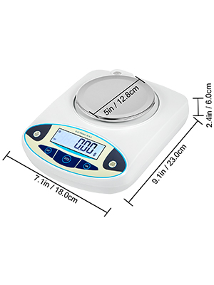 VEVOR Lab Scale Analytical Balance, 3000g x 0.01g Accuracy High ...