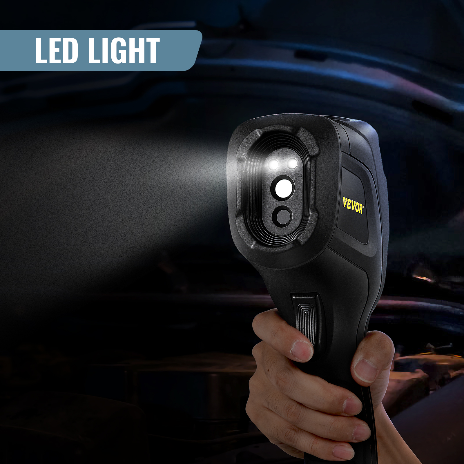 VEVOR Thermal Imaging Camera, 240x180 IR Resolution with 2MP Visual ...