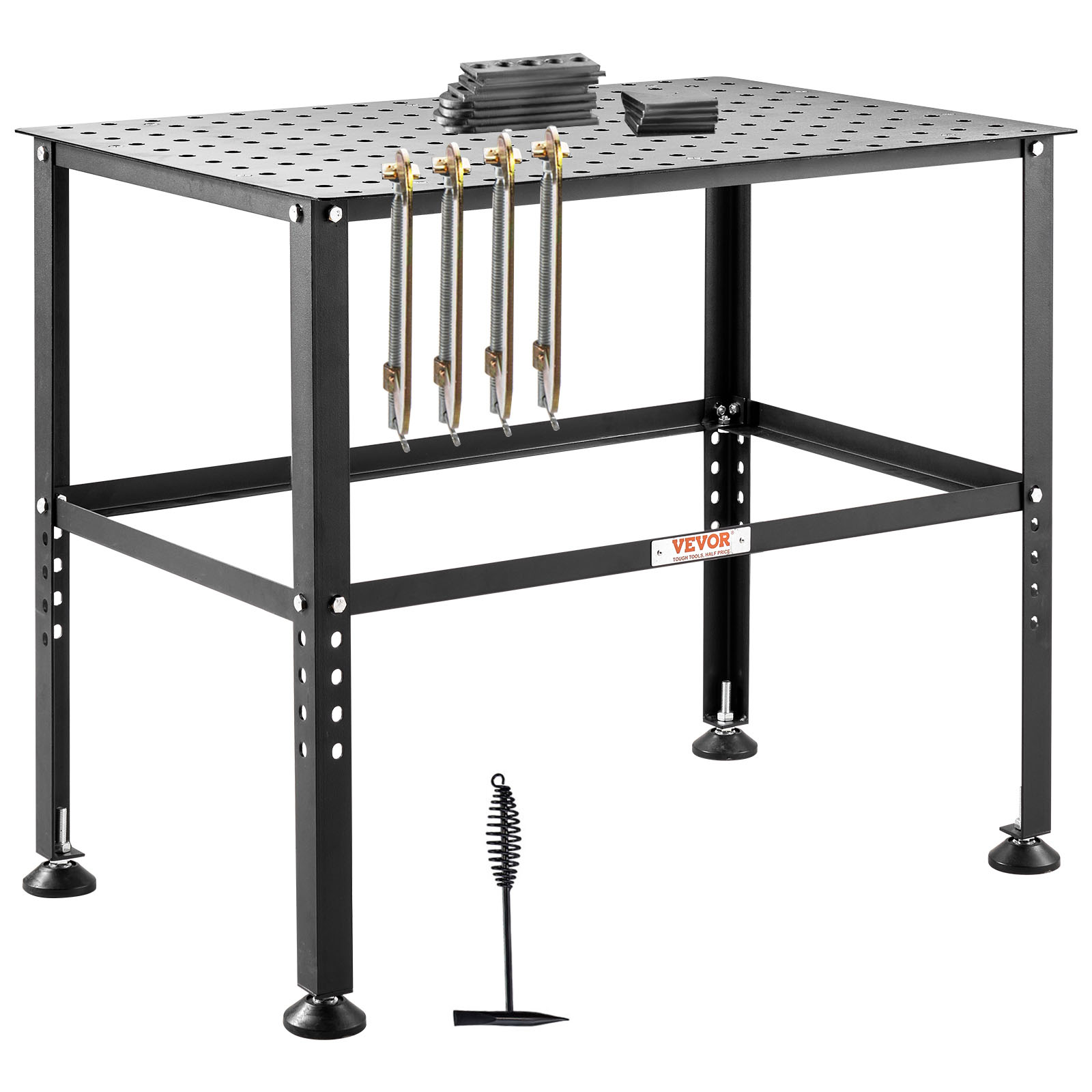 VEVOR Welding Table 36" x 24" 800LBS Welding Workbench Table with ...