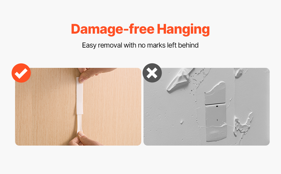 Picture Hanging Strips 16 Pairs X-Large Wall Hanging Strips for Damage ...
