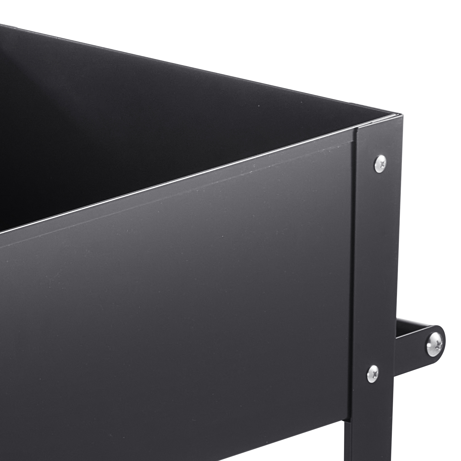 VEVOR Raised Garden Bed, 42.5 x 19.5 x 31.5 inch Galvanized Metal ...