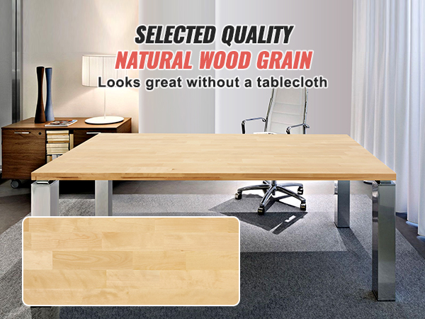 VEVOR Wood Table Top, Holds up to 330 lb, 29.5" x 23.6" x 1.5 ...