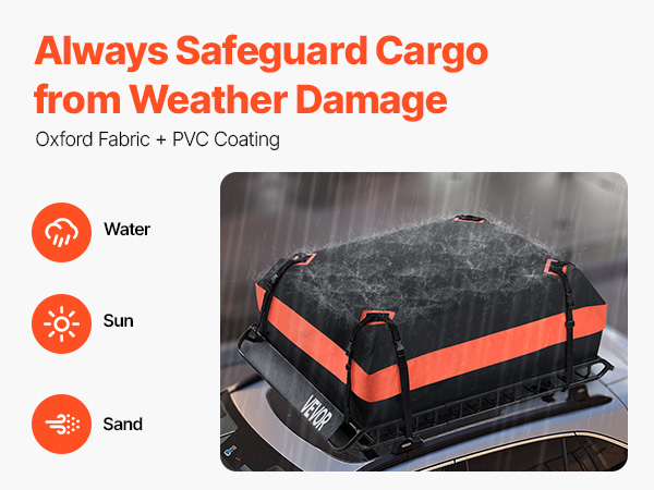 Universal Roof Rack Cargo Carrier Basket 51x36x4.1 in Car Top Luggage ...