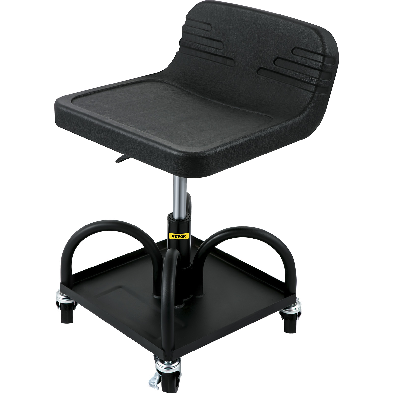 VEVOR Rolling Garage Stool, 300LBS Capacity, Adjustable Height from 15. ...