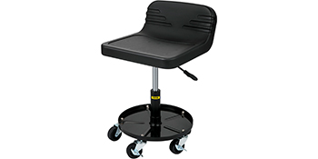VEVOR Rolling Garage Stool, 300LBS Capacity, Adjustable Height from 15. ...