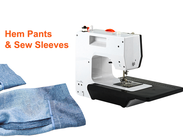 VEVOR Sewing Machine, Portable Sewing Machine for Beginners with 38 ...